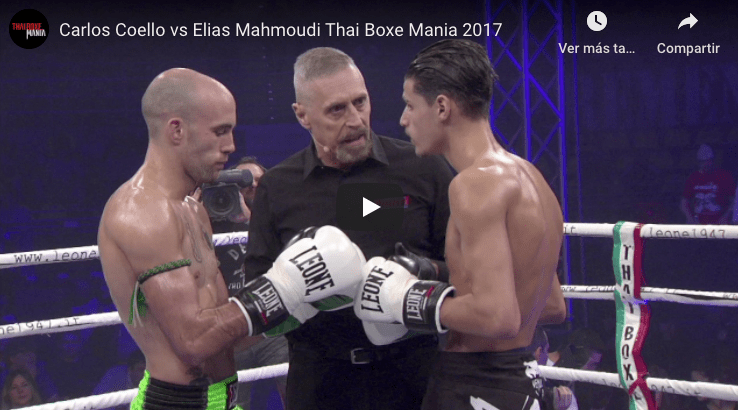 Carlos Coello, tres veces campeón del mundo de muay thai